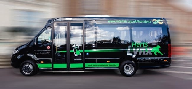 'UBER-LIKE': On-demand bus service launched in Dacorum - My Local News